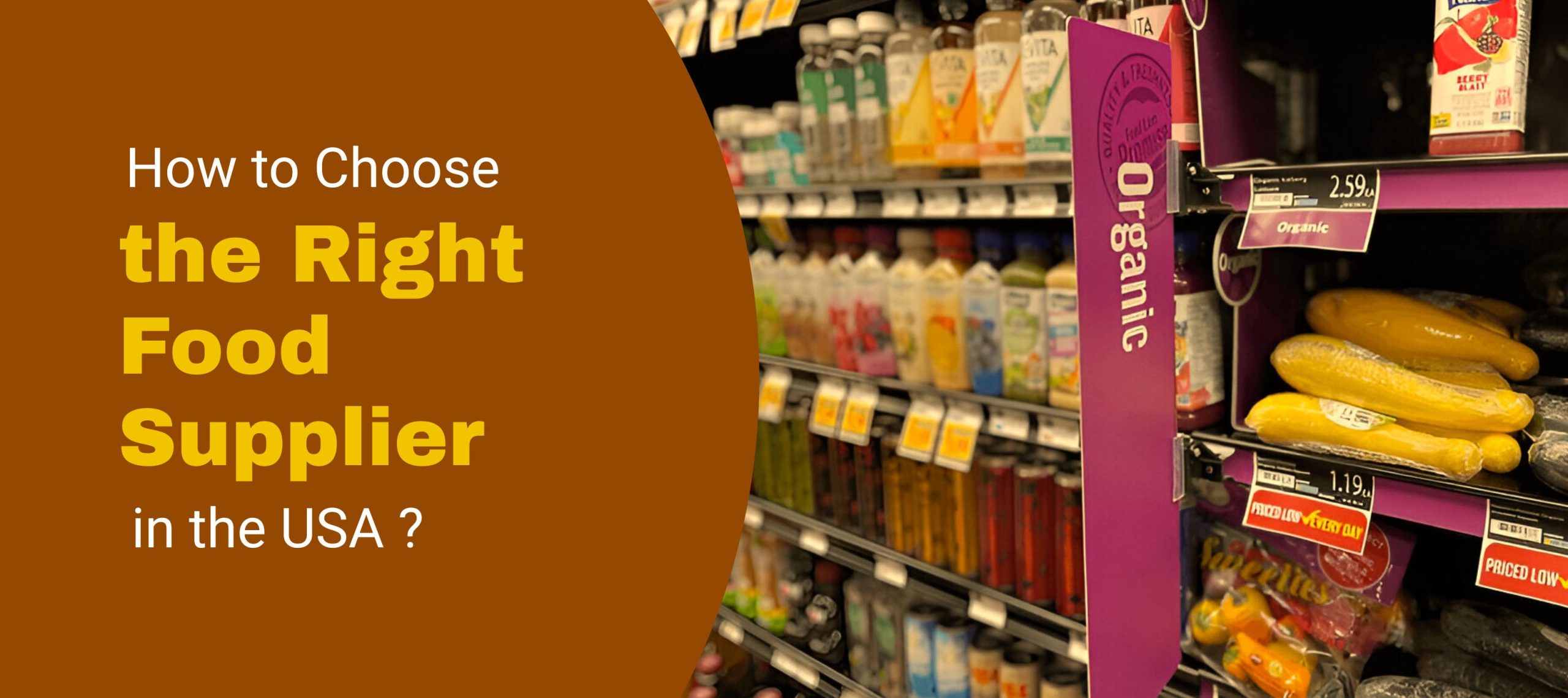 How to Choose the Right Food Supplier in the USA