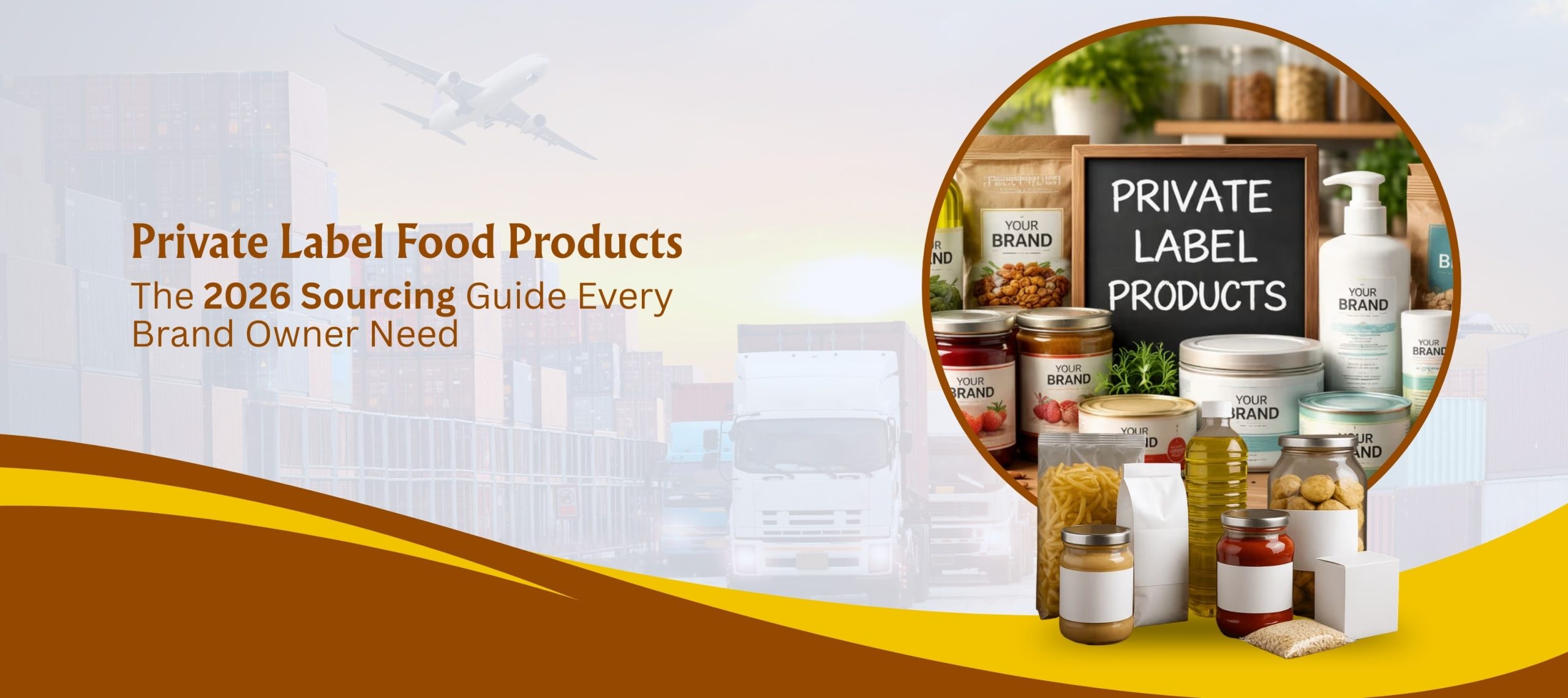 How to Source Private Label Food Products in 2026?